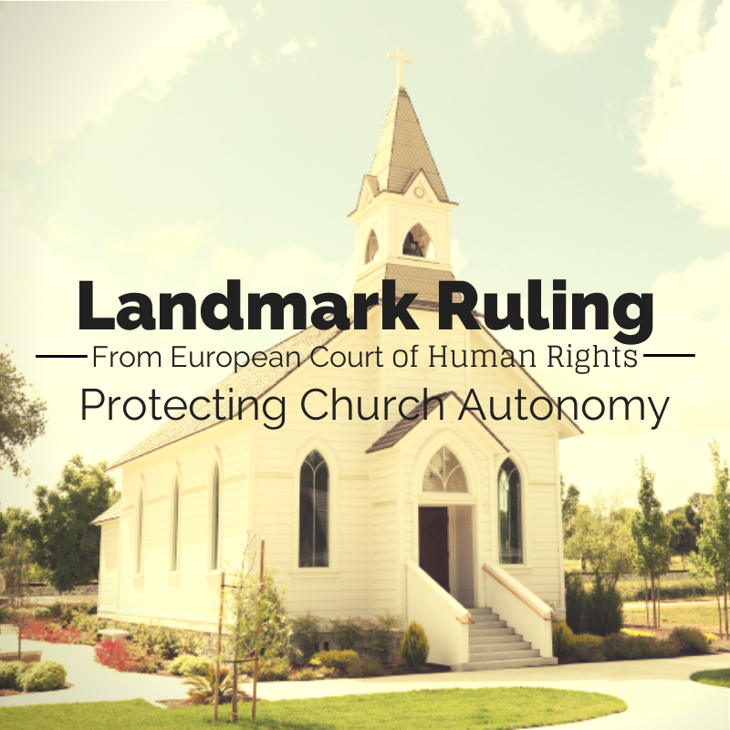 Anglicans Ablaze: European Court of Human Rights Issues Landmark Ruling ...